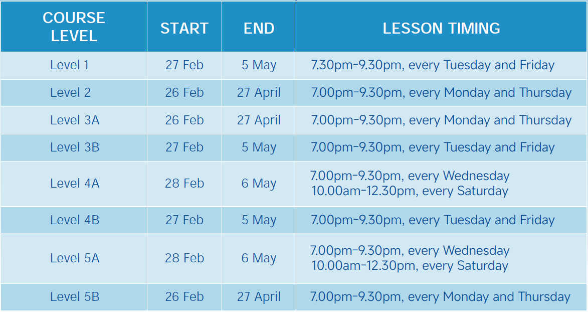 HSK Standard Chinese Course 2026 | HSK Crestar Singapore